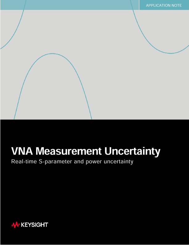 VNA Measurement Uncertainty PDF Asset Page | Keysight